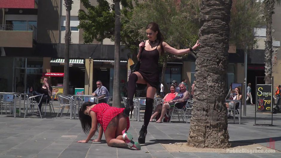 Tina Kay Steve Holmes Susy Gala In Humiliated And Punished By Cruel Mistress In Public Hd