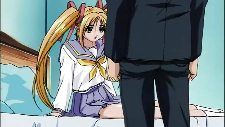 Hentai Cutie Takes A Big Cock In Her Mouth From Hentai Temple